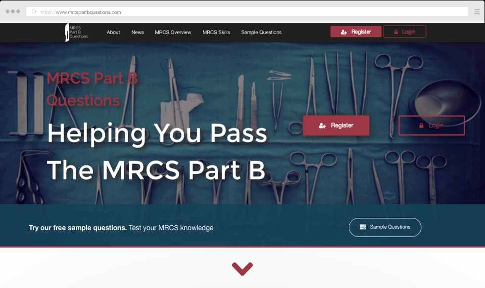 MRCS Part B Questions - Passing the MRCS Part B - Register
